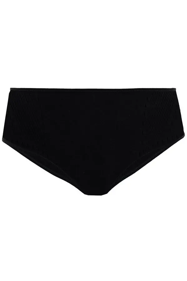 Stella McCartney Perforated Stretchjersey Briefs - Black