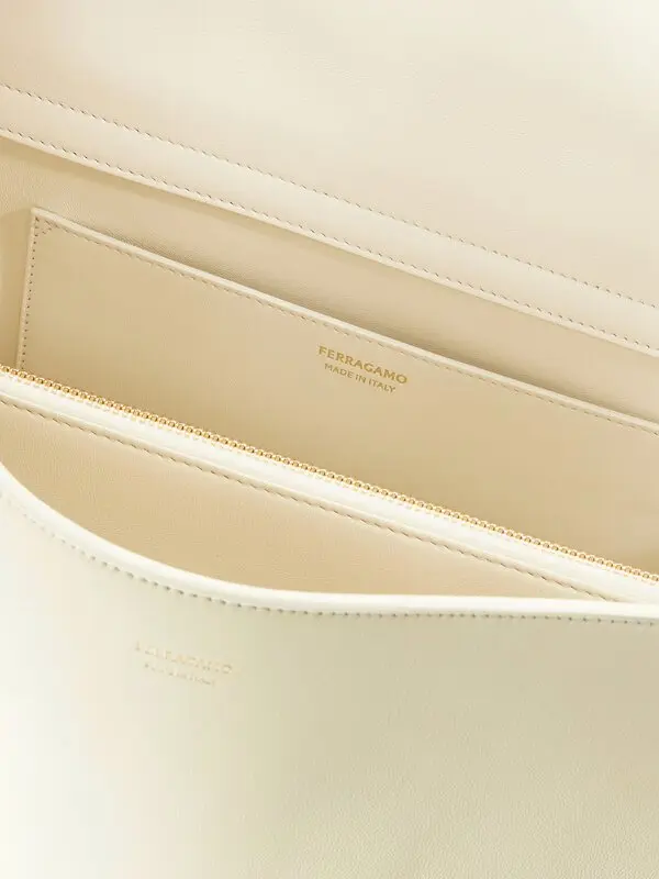 FERRAGAMO Hug Medium Leather Tote