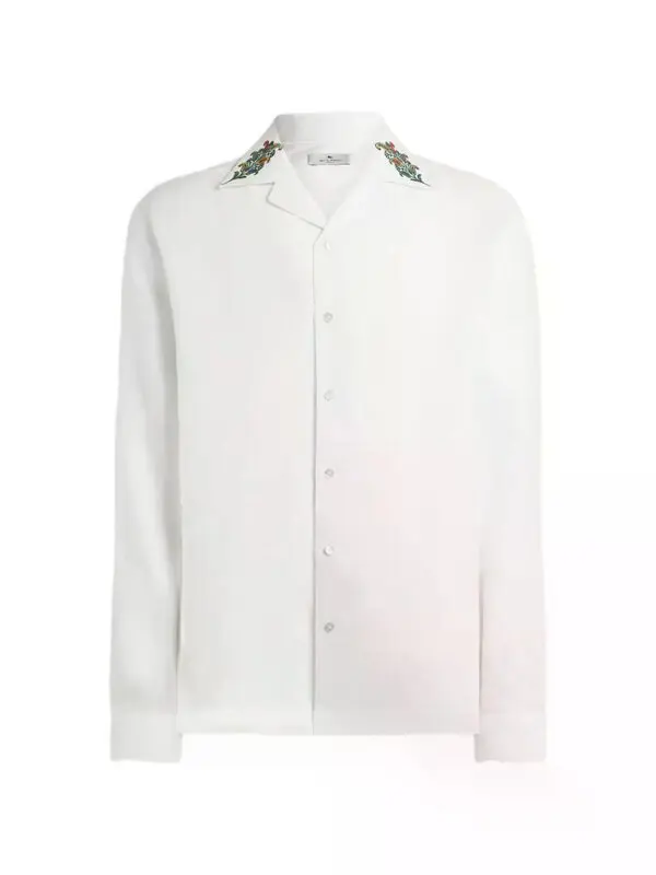 Etro Embroidered-collar Shirt