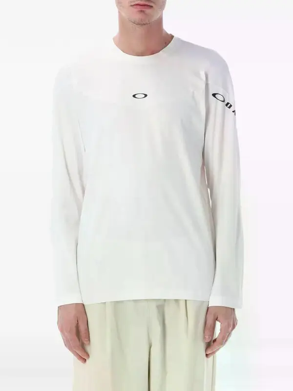 Oakley Crew-neck Long-sleeve T-shirt - White