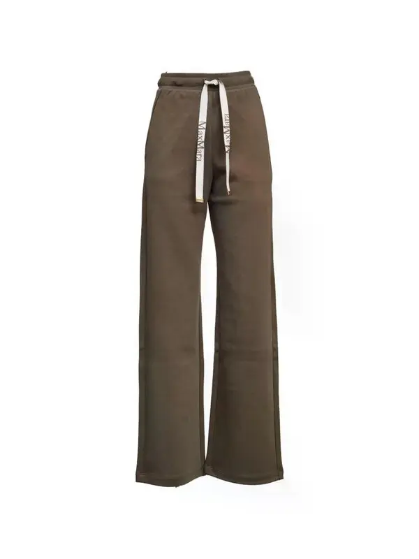 Max Mara Elasticated Wide-leg Bali Trousers