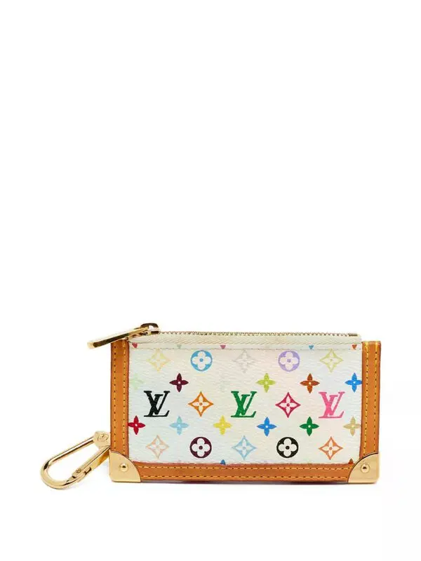 LOUIS VUITTON Monogram Canvas Wallet - White
