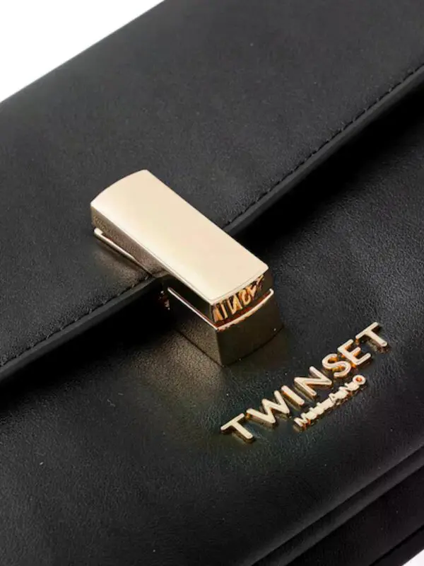 TWINSET Logo Detail Shoulder Bag