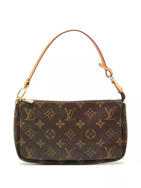 LOUIS VUITTON 2003 Monogram Pochette Accessoires - Brown