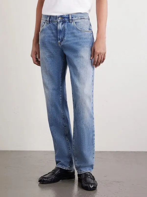 Dolce & Gabbana Straight-leg Denim Jeans