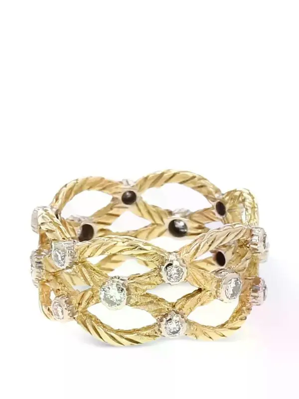 Buccellati 1980s Diamond Ring