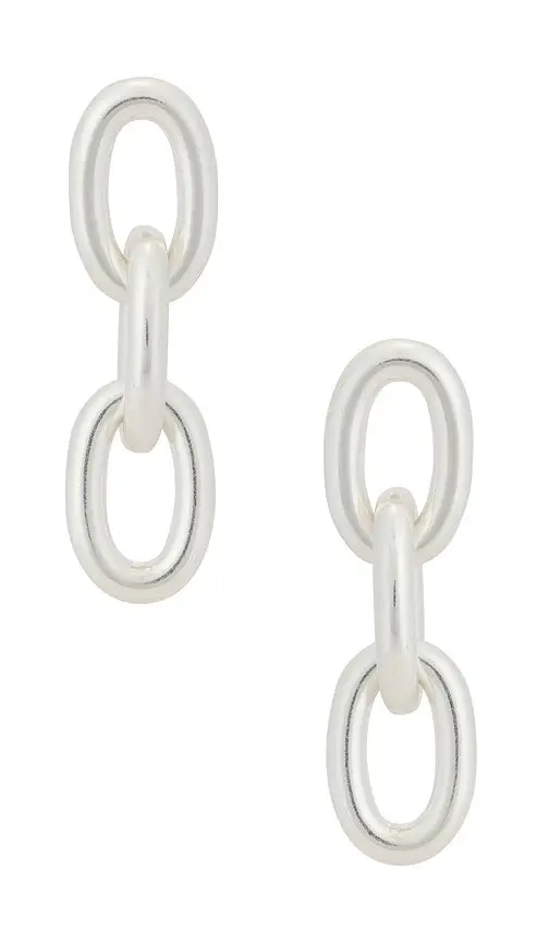 Shashi In Porter Earrings - Silver