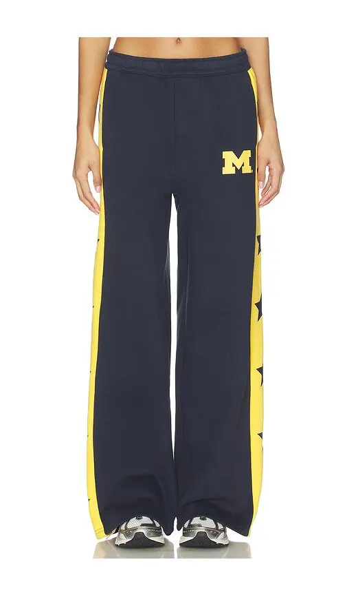 HYPE AND VICE University Of Michigan All-star Stride Pants - Navy