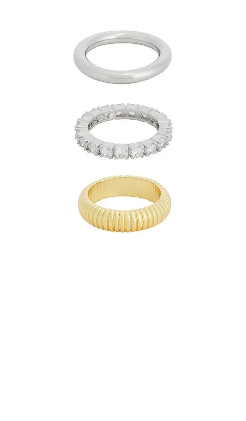 Shashi Roux Ring Set