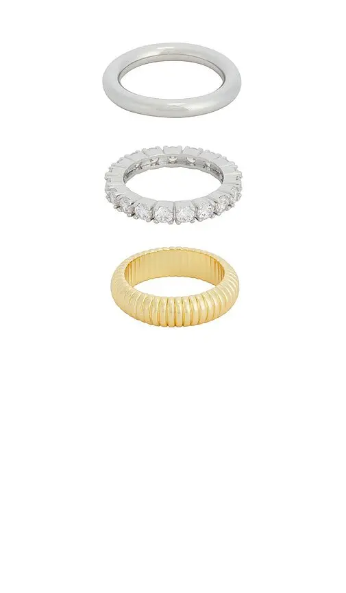 Shashi Roux Ring Set