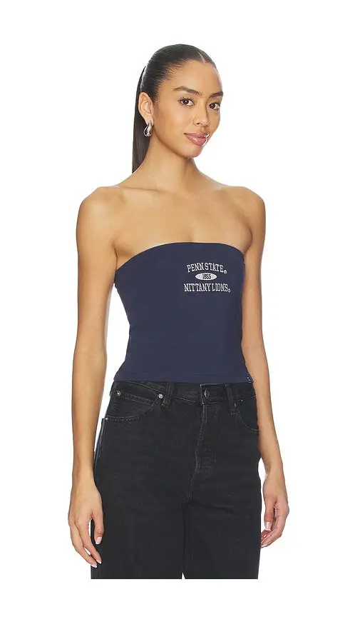 HYPE AND VICE Penn State Nittany Lions Tube Top - Navy