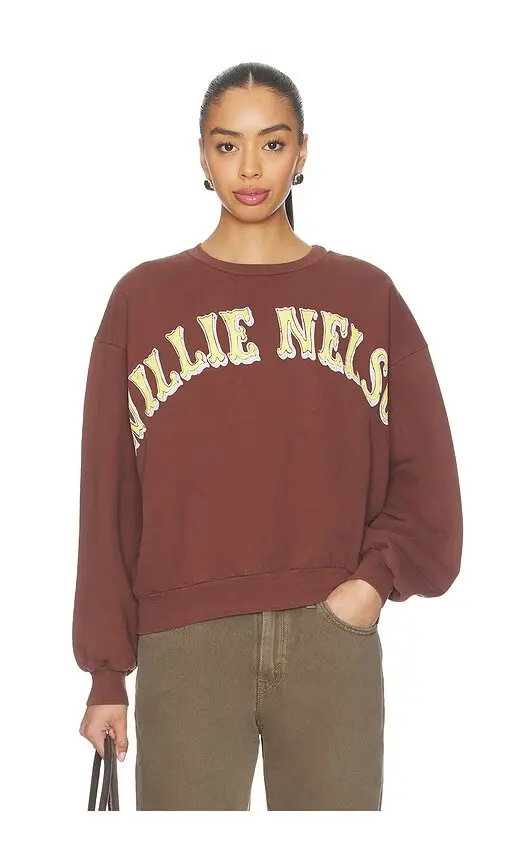 Daydreamer Willie Nelson Oversized Sweatshirt