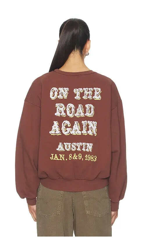 Daydreamer Willie Nelson Oversized Sweatshirt