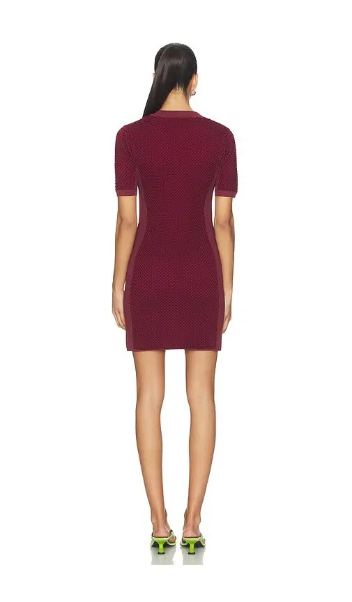 Casablanca Bubble Jacquard Mini Dress