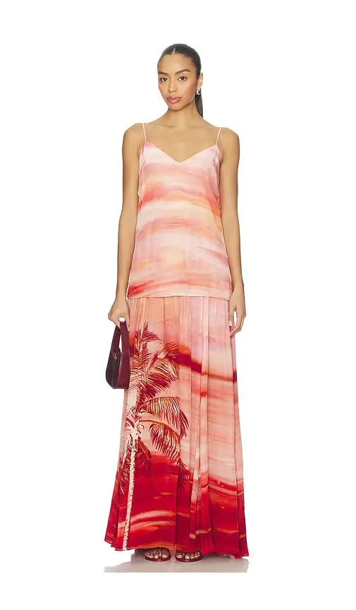 Hemant & Nandita Printed Maxi Dress - Multi