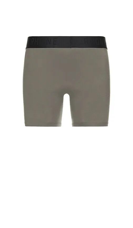 RHONE C.o.r. 6 Boxer Brief In Grey - Smoke