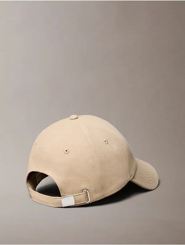 Calvin Klein Canvas Monogram Baseball Cap