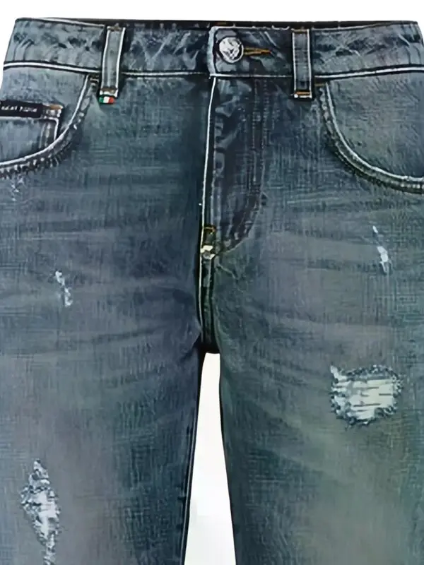 Philipp Plein Distressed-effect Jeans
