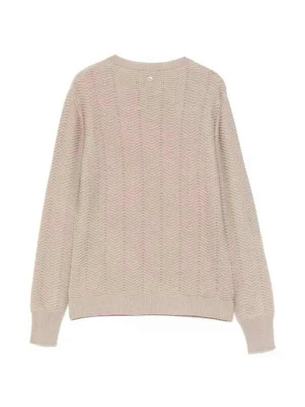 Giorgio Armani Crew-neck Long-sleeve Sweater