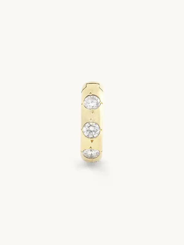 JENNA BLAKE 18k Gold And Diamond Ear Cuff