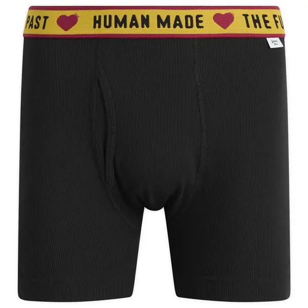 HUMAN MADE Boxer Brief - Black
