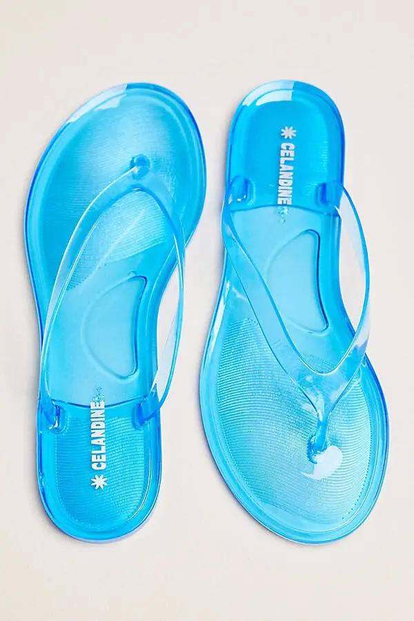CELANDINE Sol Jelly Flip Flops