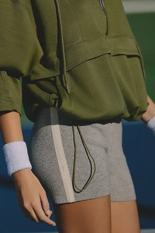 DAILY PRACTICE Willow Hooded Half-zip Pullover
