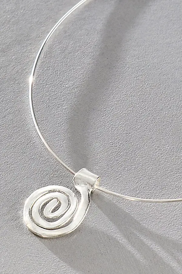 TAKARA Spiral Collar Necklace