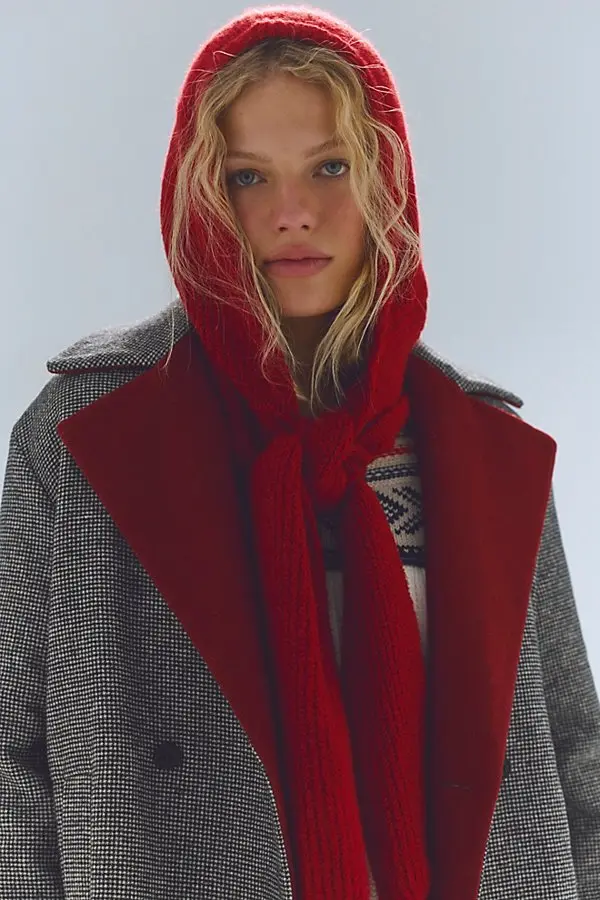 Free People Extra Large Balabonnet - Cherry
