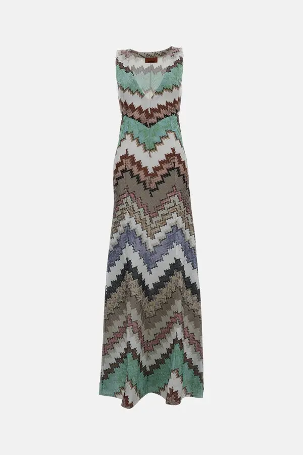 Missoni Sleeveless Maxi Dress - Multicolor