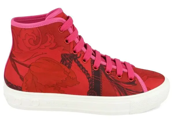 FERRAGAMO Mafalda 1 Sneakers - Red