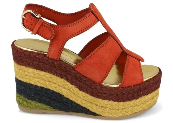 FERRAGAMO Renee Wedge Espadrilles