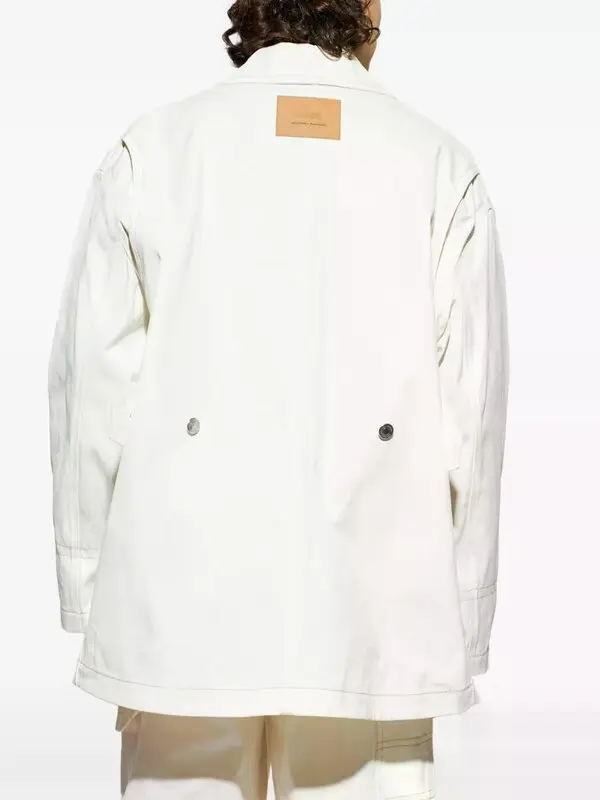 AMI Paris Shirt Jacket With Chest Pocket