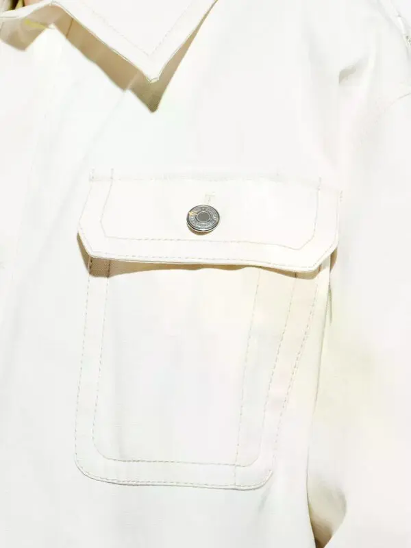 AMI Paris Shirt Jacket With Chest Pocket
