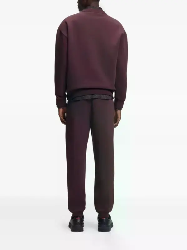 Hugo Logo-patch Sweater - Brown