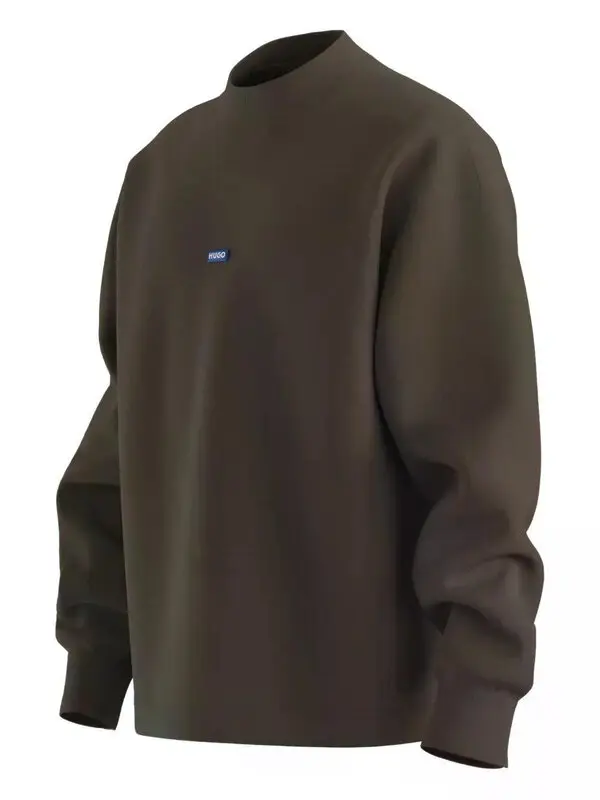 Hugo Logo-patch Cotton Sweatshirt