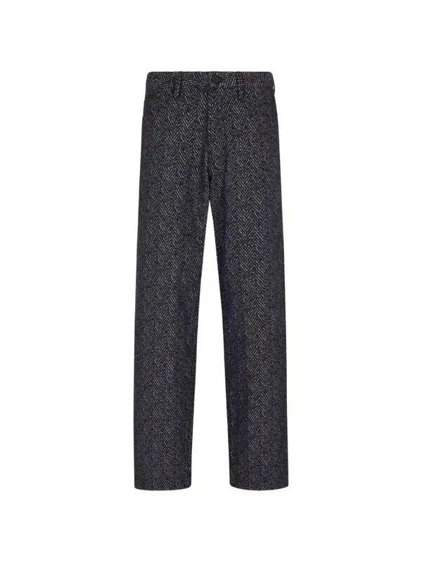 Giorgio Armani Chevron Jacquard Jeans