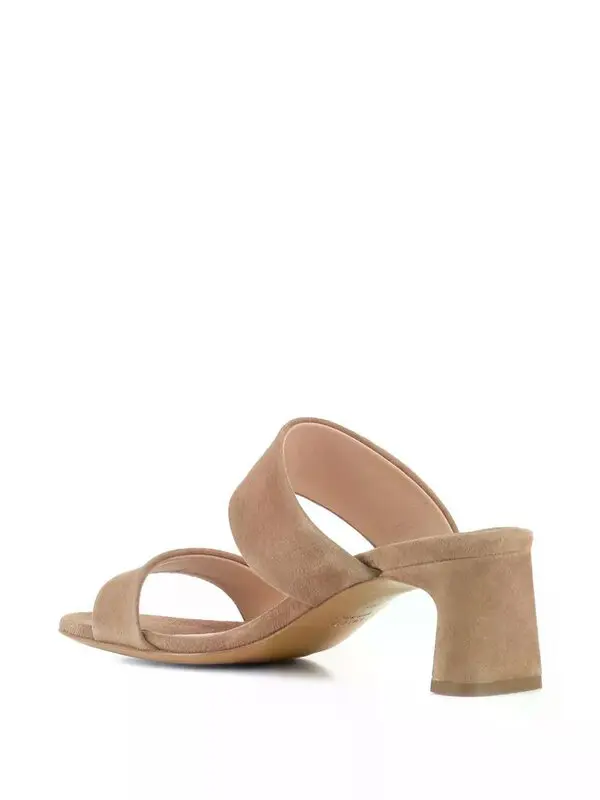 TASSINARI Michelle Suede Mules - Neutrals