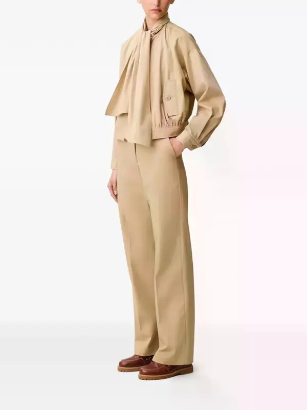 Claudie Pierlot Self-tie Short Trench Jacket