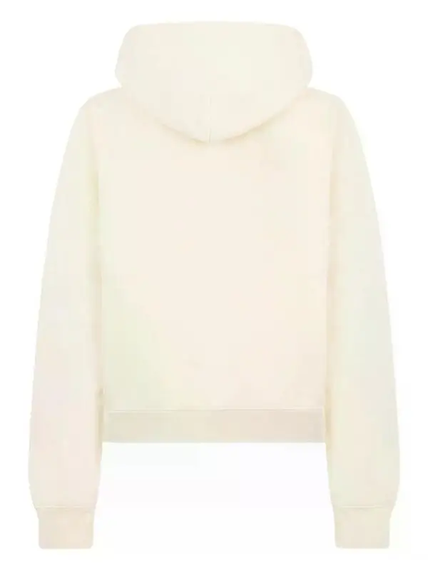 Dsquared2 Embroidered Cotton Fleece Hoodie