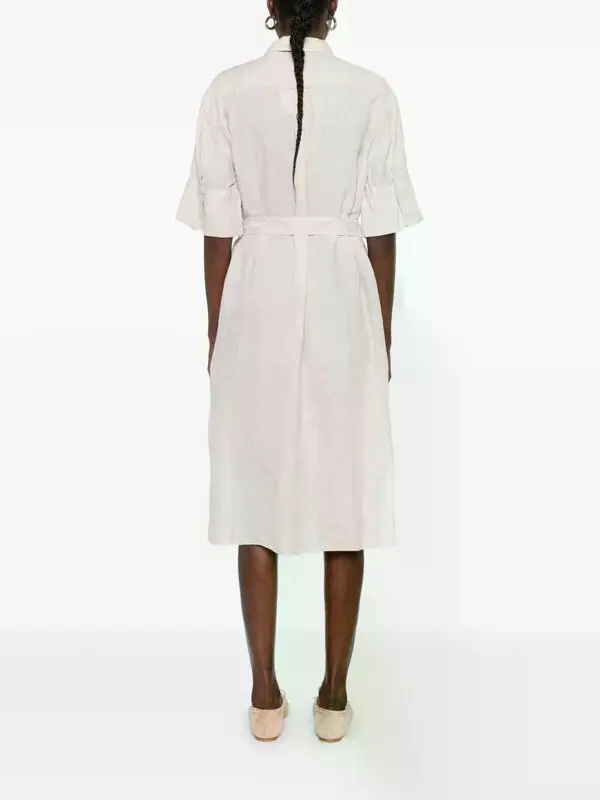 Gant Belted Midi Shirt Dress
