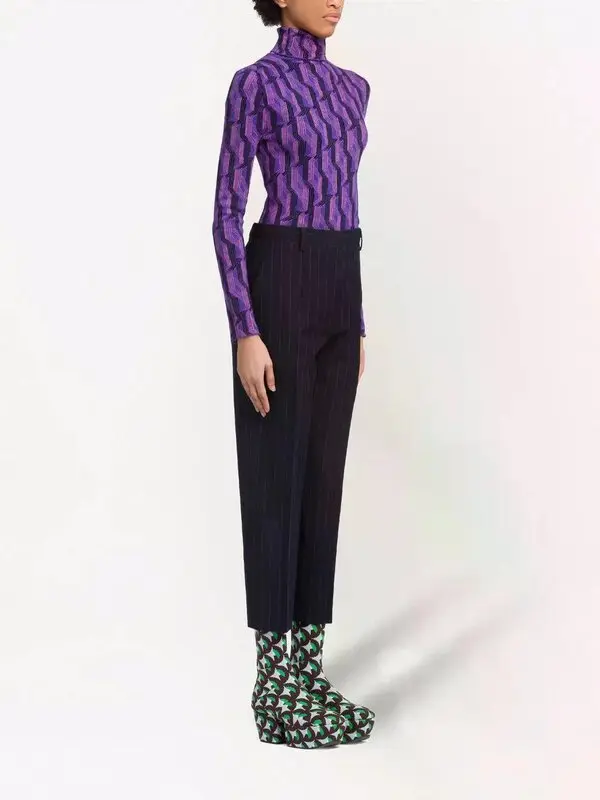 Prada Pinstripe Tailored Trousers