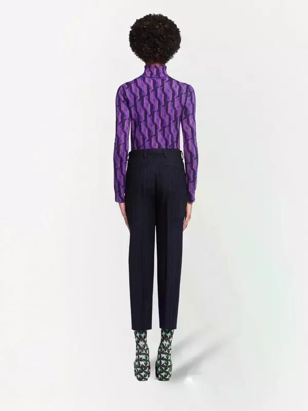 Prada Pinstripe Tailored Trousers
