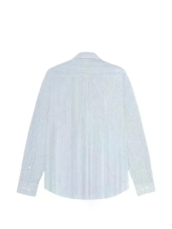 LES DEUX Konrad Striped Shirt - Blue