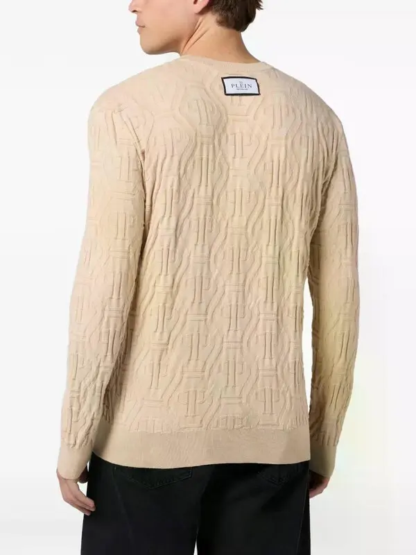 Philipp Plein Monogram Pattern Sweater