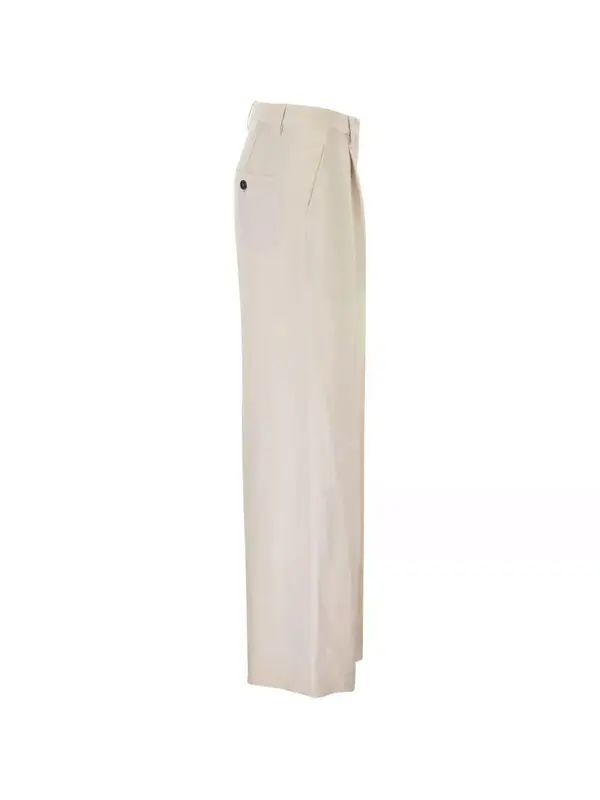 Brunello Cucinelli Double Pleat Tailored Trousers