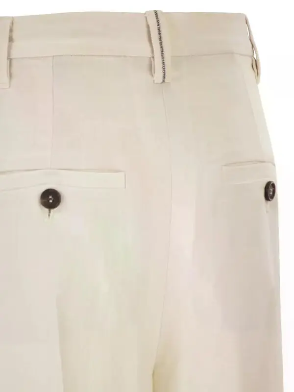 Brunello Cucinelli Double Pleat Tailored Trousers