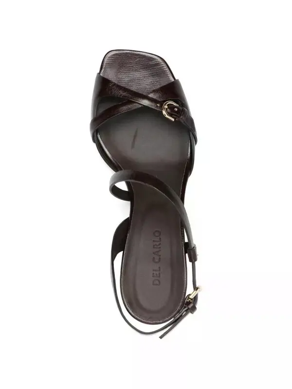 DEL CARLO Leather Sandals
