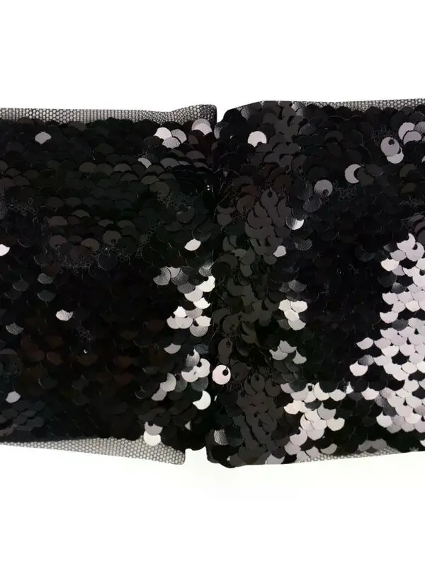 Simone Rocha Strapless Sequin Top