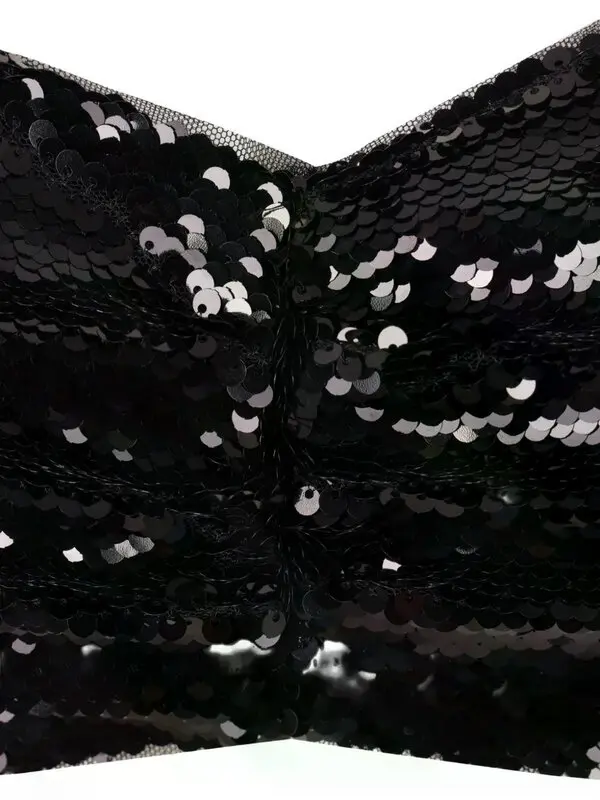 Simone Rocha Strapless Sequin Top